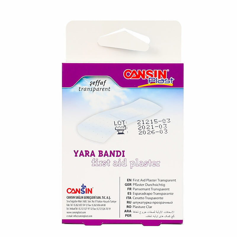 Cansinplast transparent First Aid Plaster 20pcs 215 – Beauty Vitamins
