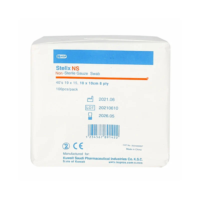 Stelix Non Sterile 8Plys 10X10Cm 100'S – Beauty Vitamins