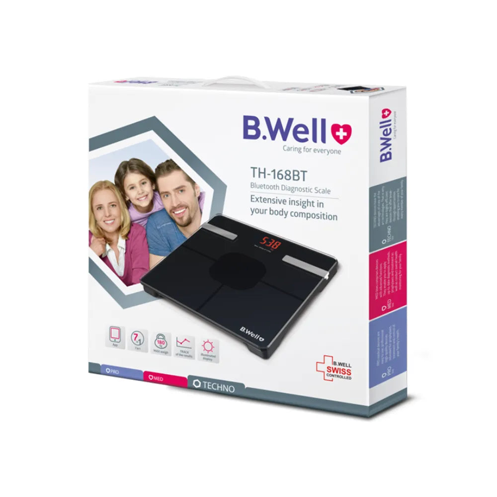 B.Well Bluetooth Diagnostic Scale TH-168BT – Beauty Vitamins
